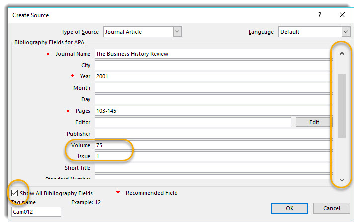 Word: Citations and Bibliography – Office Bytes