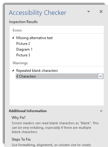 Accessibility Checker – Office Bytes