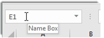 Excel: The Name Box and Named Ranges – Office Bytes