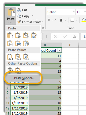 Excel: Paste Special Operations: Quick Arithmetic with a Range Cells ...