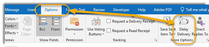 Outlook: Delay Delivery – Office Bytes