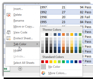 Excel: Organizing Sheets – Office Bytes