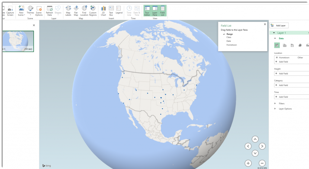 Excel: 3D Maps and Geographic Data – Office Bytes