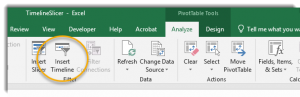 Excel: Timeline Slicer – Office Bytes