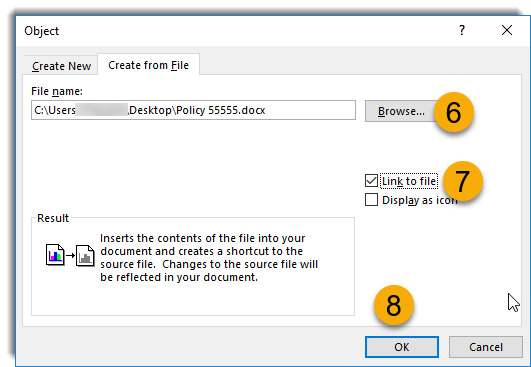 Word: Linking Text Between Documents – Office Bytes