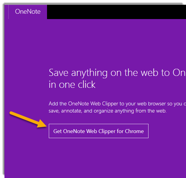 OneNote: Web Clipper – Office Bytes