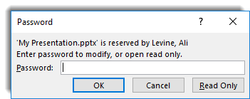 PowerPoint: Restrict Editing with a Password – Office Bytes