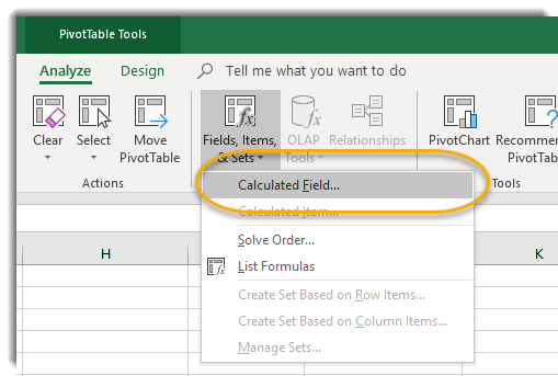 Excel: PivotTables and Calculated Fields – Office Bytes