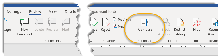 Word: Compare and Combine – Office Bytes