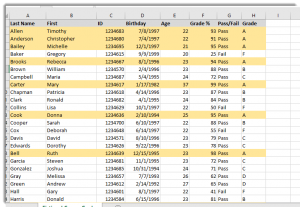 Excel: Formatting an Entire Row Based on One Value – Office Bytes