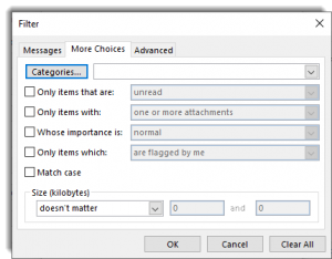 Outlook: Special View Settings with Conditional Formatting – Office Bytes