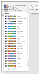 Microsoft Office: Color Themes and Custom Color Palettes – Office Bytes