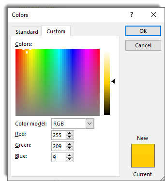 Microsoft Office: Color Themes and Custom Color Palettes – Office Bytes