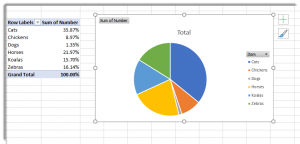 Excel: Filter a Pie PivotChart and Maintain Percent of Whole (A ...