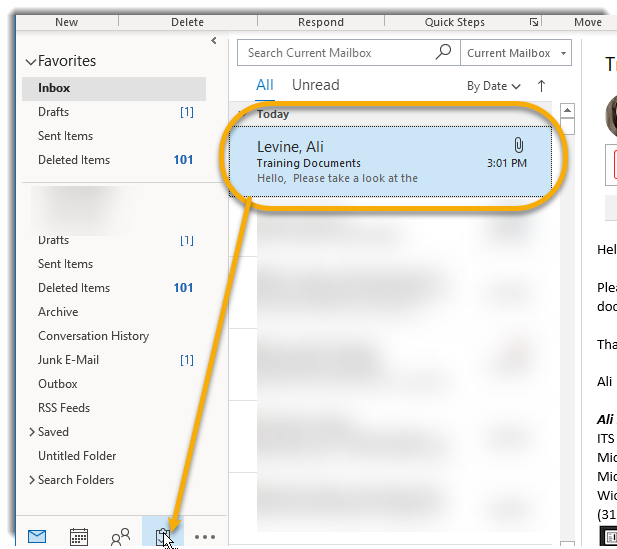 Outlook The Power Of Drag And Drop Office Bytes
