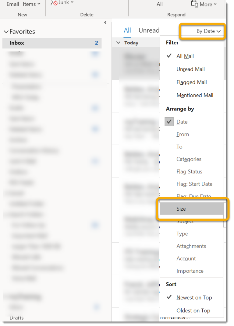 Outlook: Free Up Space FAST by Taming Large Emails – Office Bytes