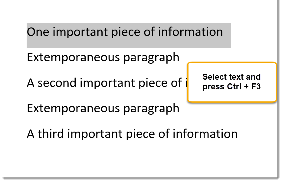 Word: The Spike Feature – Office Bytes