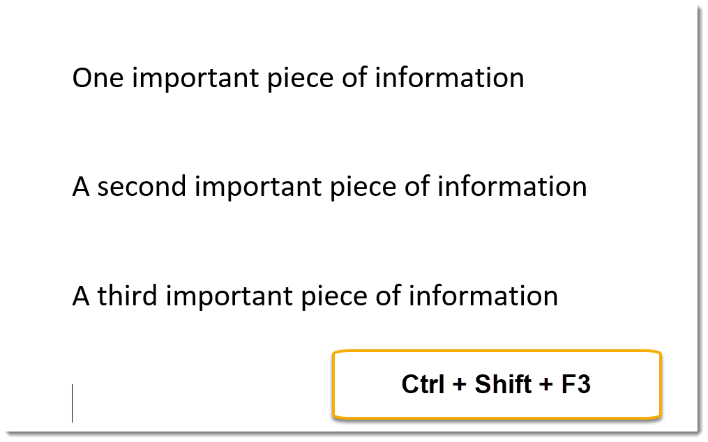 Word: The Spike Feature – Office Bytes